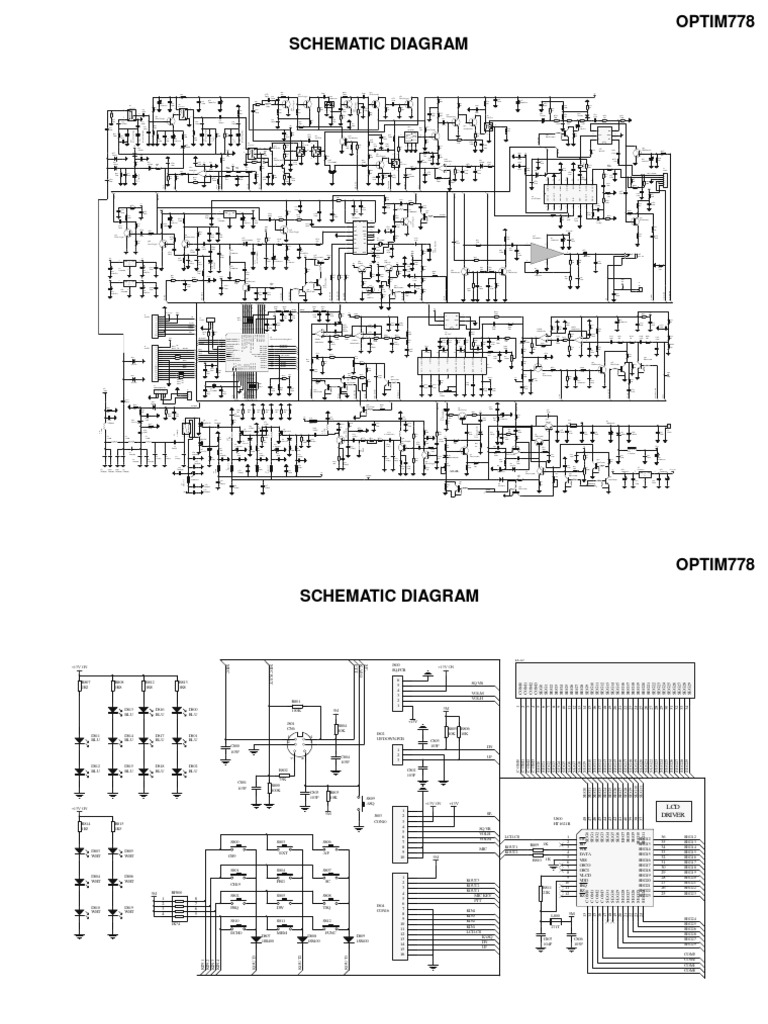 Schematics Optim 778-2 | PDF