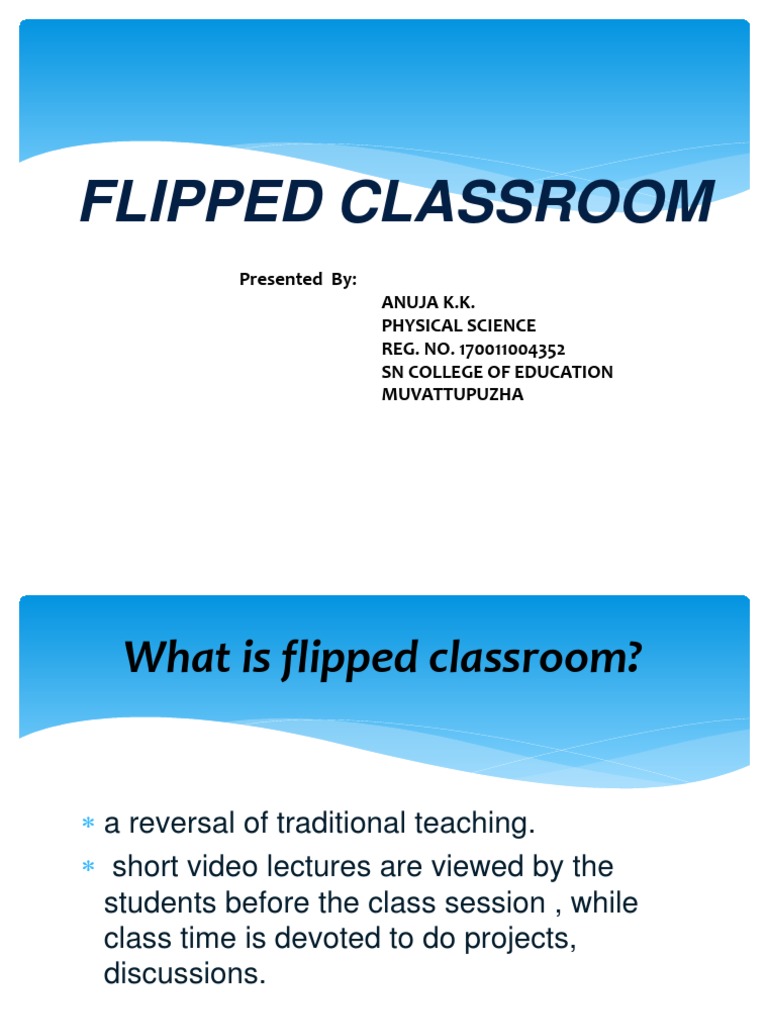 FLIPPED CLASSROOMa | PDF | Career & Growth