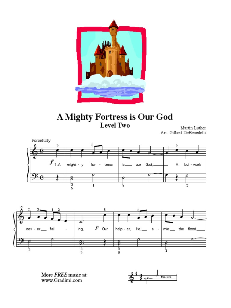 A Mighty Fortress Is Our God: Level Two | PDF