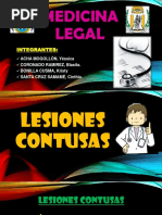 Medicina Legal - Agentes Contundentes y Lesiones (Der-204, Grupo A1) | PDF