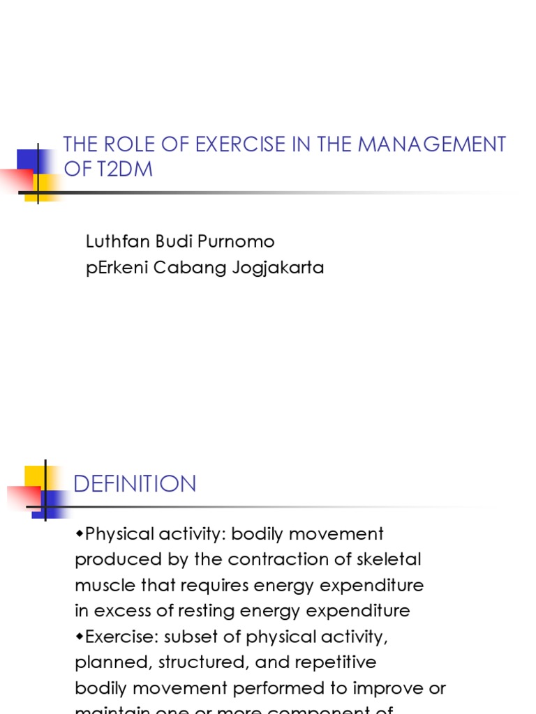 Exercise Benefits for T2DM Management | PDF | Insulin Resistance ...