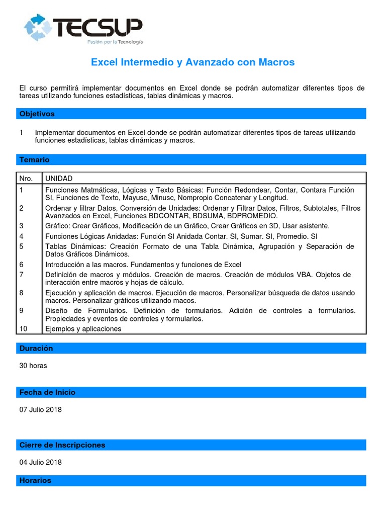 Excel Tecsup | PDF