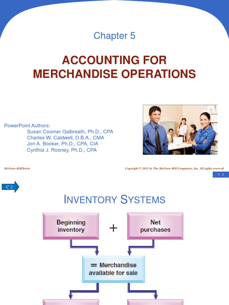 Accounting For Merchandise Operations | PDF | Income Statement ...