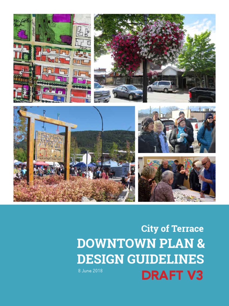 Terrace Downtown Plan and Design Guidelines - DRAFT | PDF | City | Street