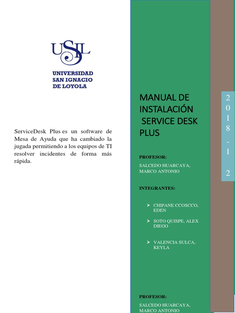 Chipane - Soto - Valencia - NOTA 16 PDF | PDF | Mesa de ayuda | Point ...