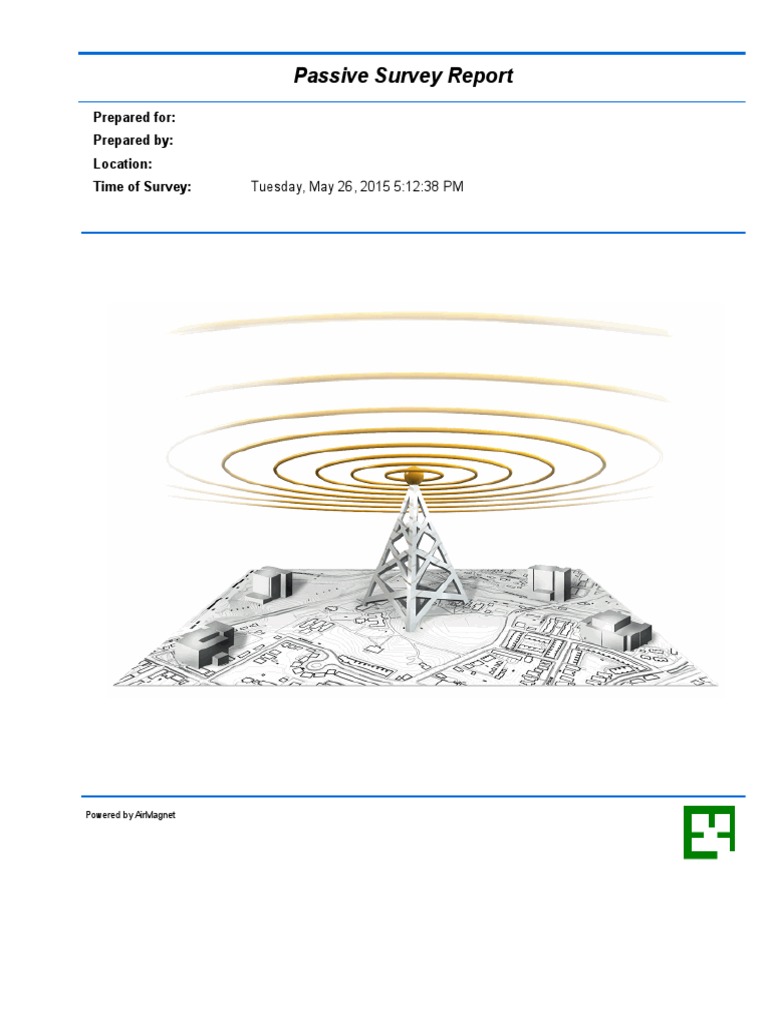 Airmagnet Test | PDF | Wireless Lan | Ieee 802.11