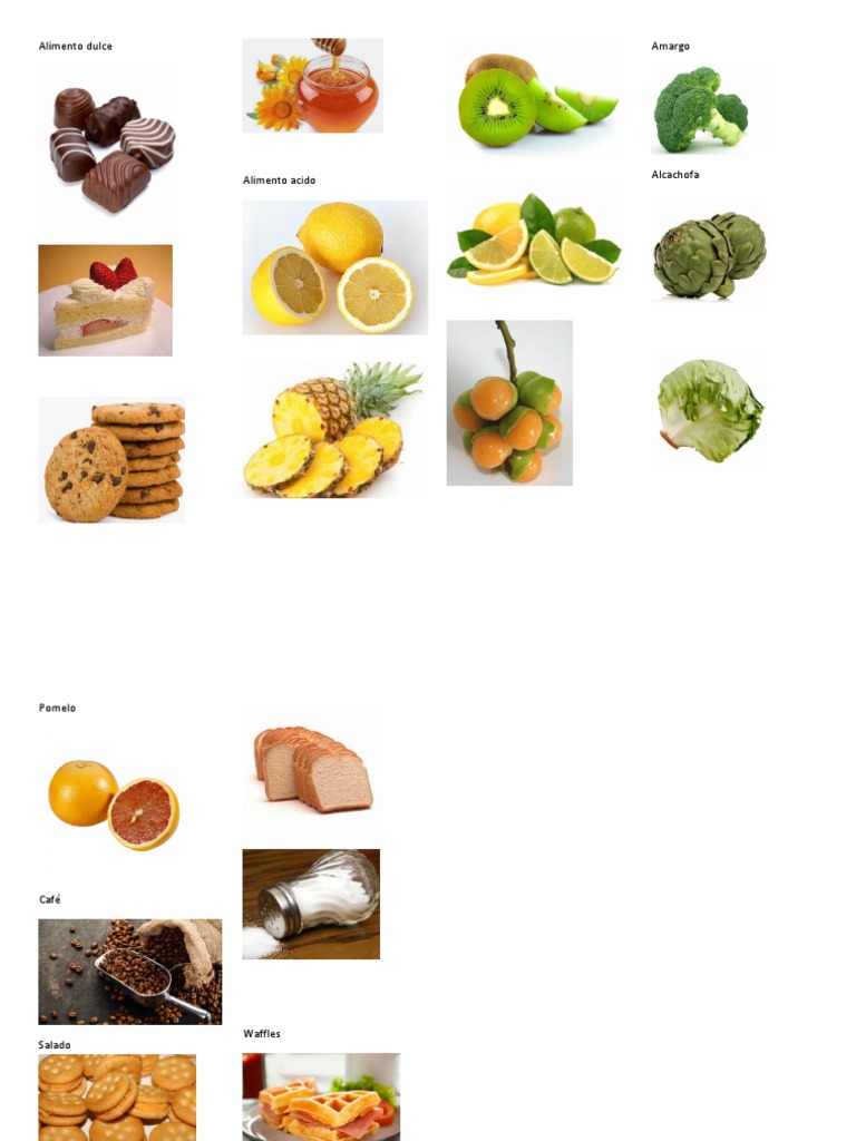 Alimento Dulce Salado Amargo | Comida y bebida | Comida y vino