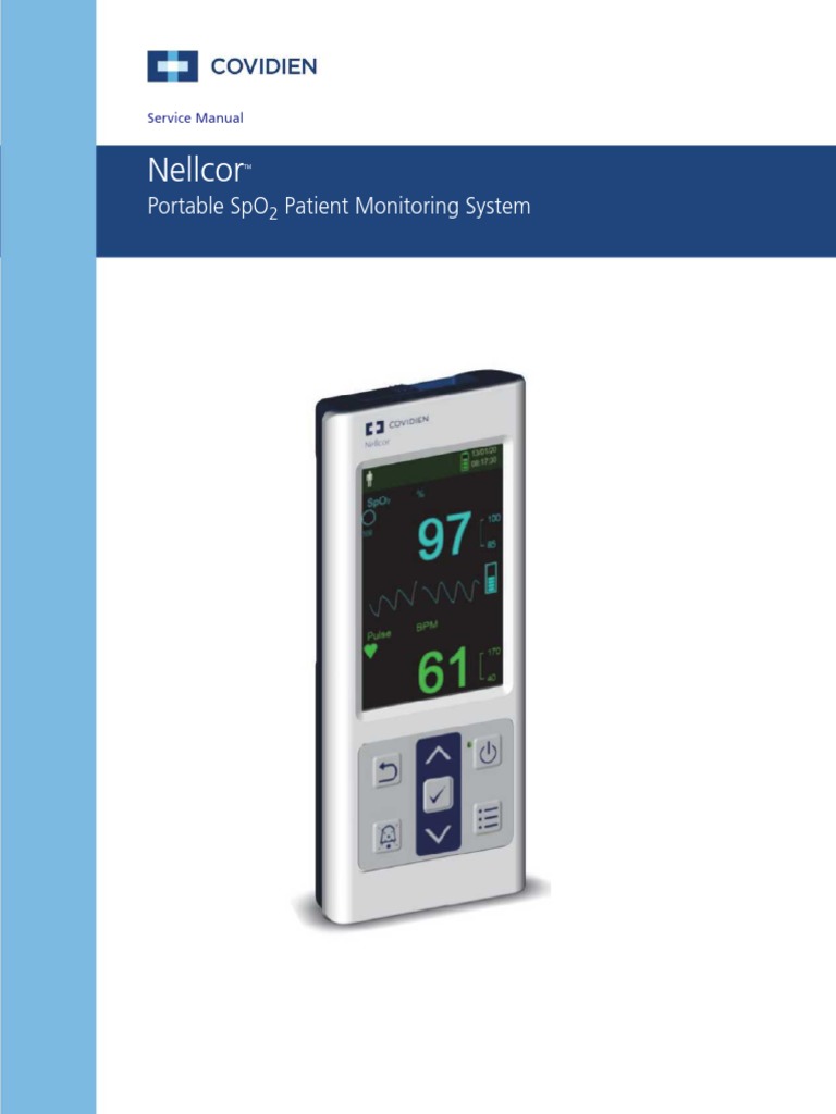 Nellcor Portable SpO2 - Service Manual | PDF | Electromagnetic ...