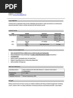 Resumne Mehak | PDF | Java (Programming Language) | Computing