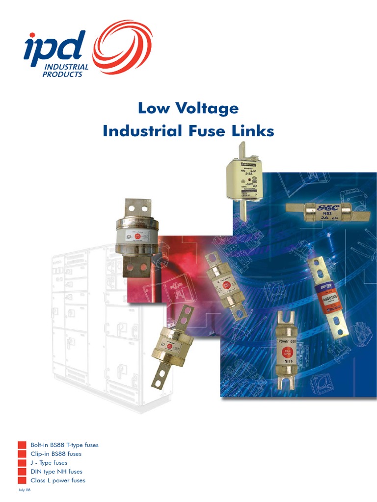Ipd Fuse Links PDF | PDF | Fuse (Electrical) | Electric Motor