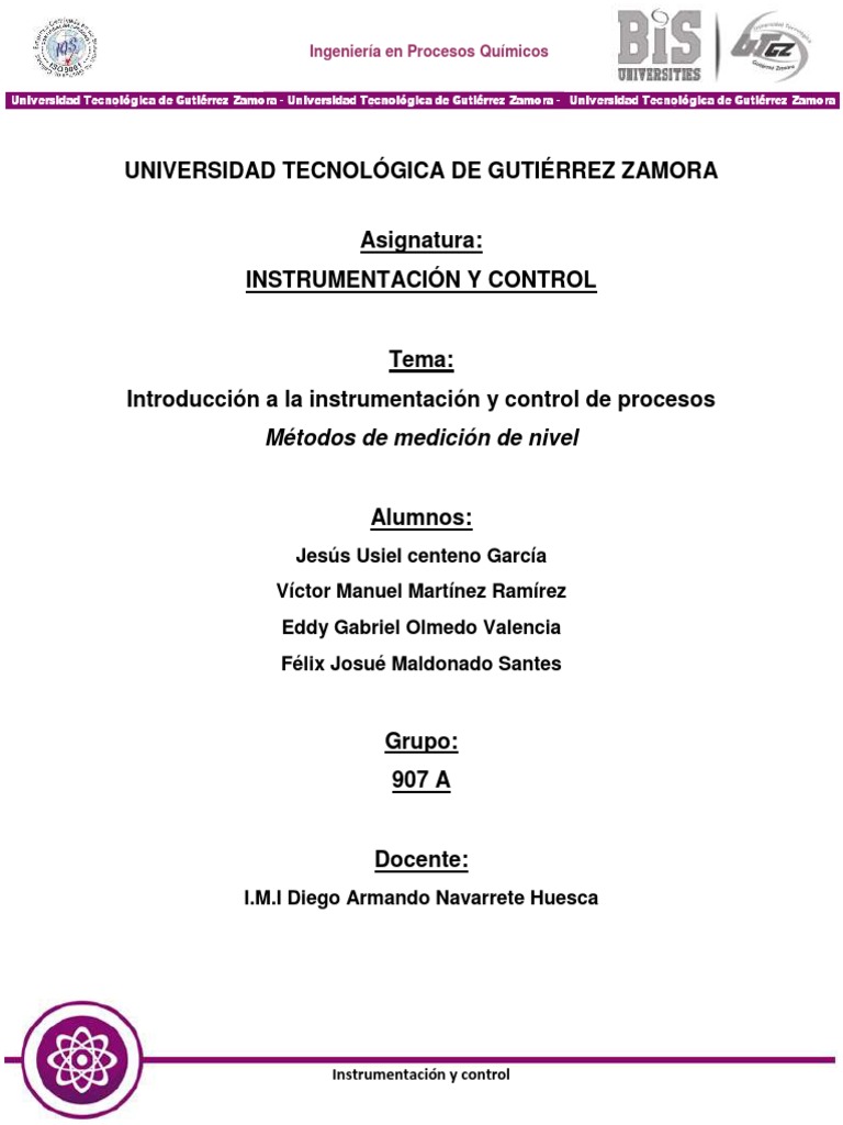 Práctica 1 Instrumentación y Control (AVANZADA) | PDF | Programación de ...