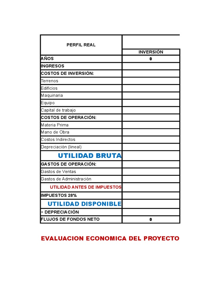 Flujos de Caja Economico y Financiero | PDF | Depreciación | Inversiones