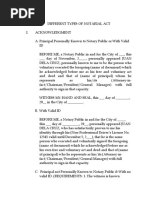 Jurat Notarization Template PH | PDF | Finance & Money Management | Law