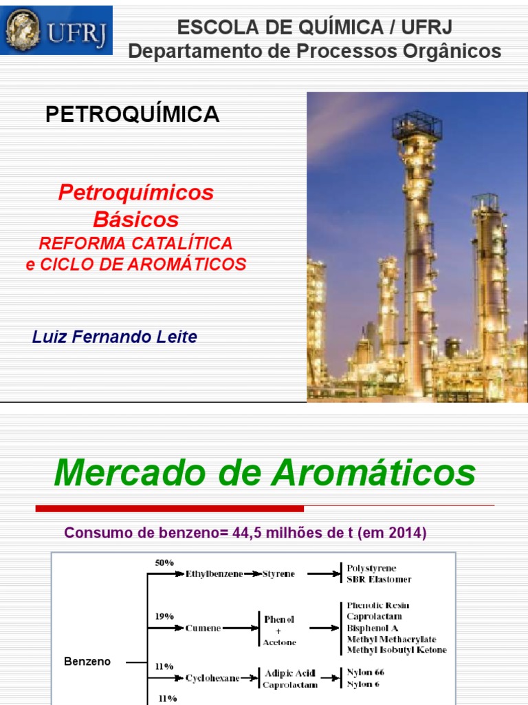 Reforma e Ciclo de Aromáticos | PDF | Benzeno | Aromaticidade