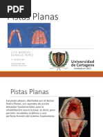 Clasificación y Función de Pistas Planas | PDF | Ortodoncia | Boca