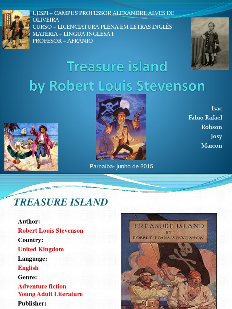 Treasure Island Slide | PDF | Treasure Island | Robert Louis Stevenson