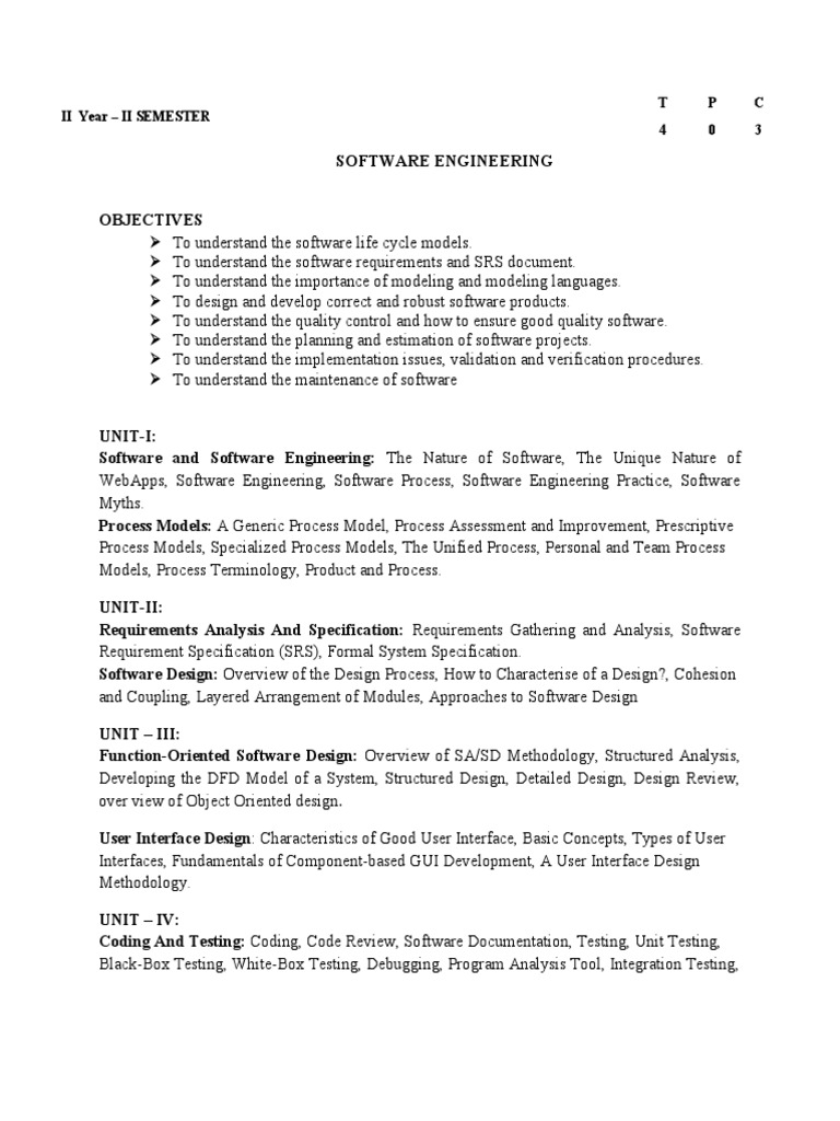 Software Engineering | PDF | Software Quality | Software