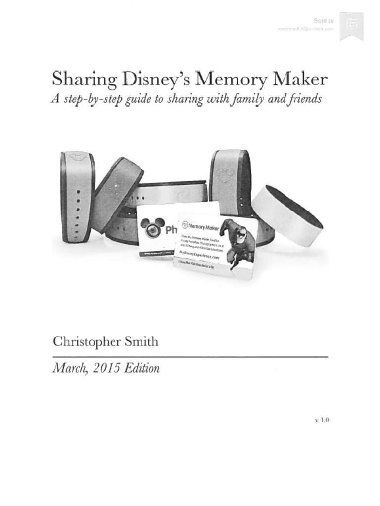 Sharing Disney - S Memory Maker Ebook | PDF