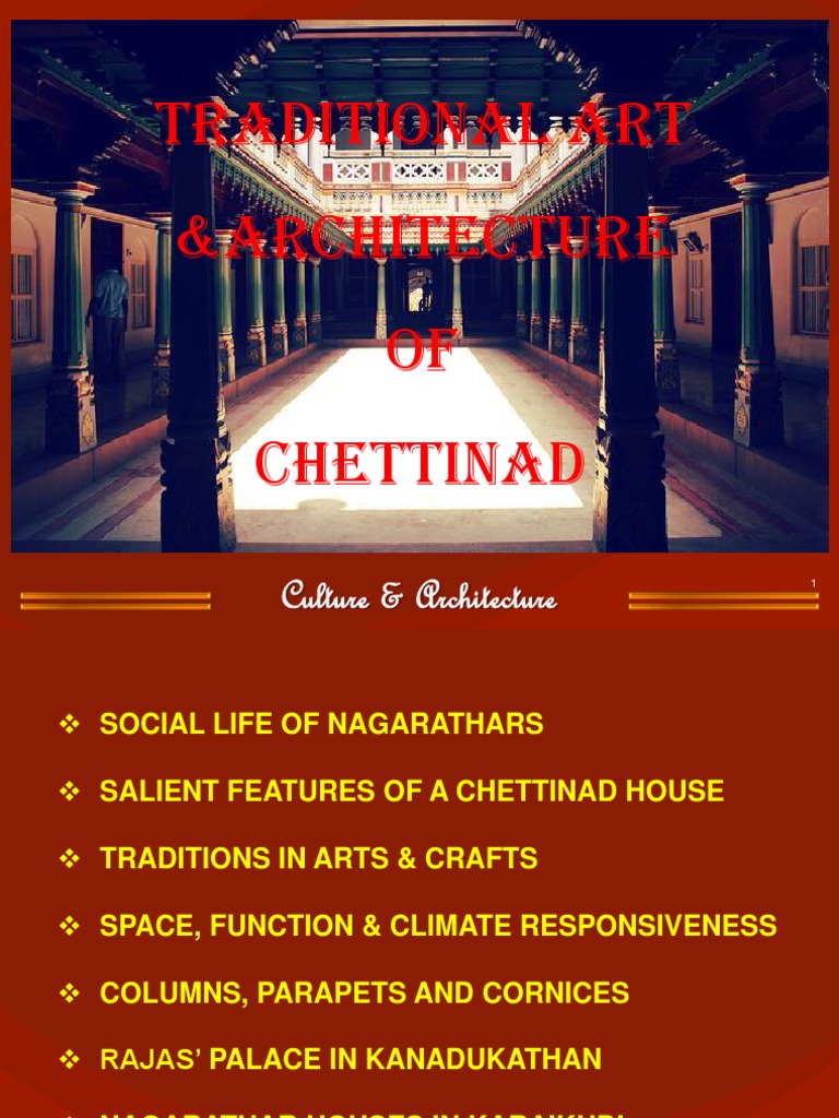 Traditional Art &architecture OF Chettinad | PDF | Column ...