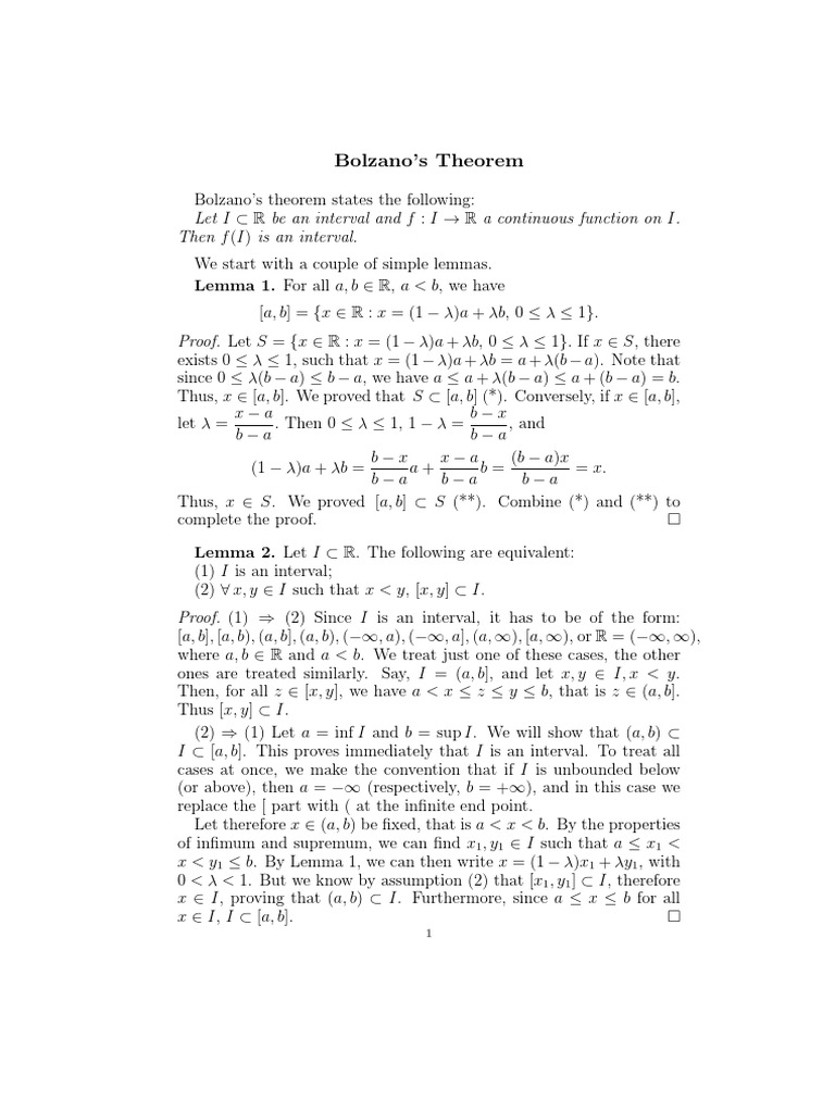 Bolzano | PDF | Logic | Mathematical Logic