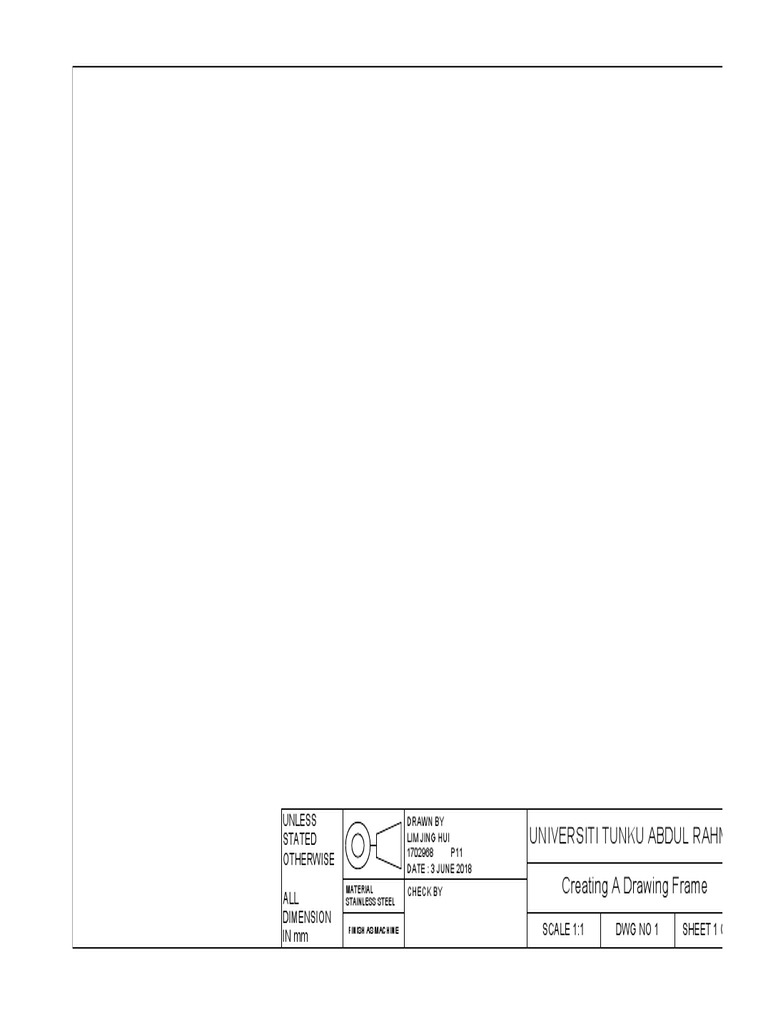 Drawing Frame Model | PDF