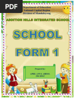 Labels and Front Cover Pages For School Reports (Editable) | PDF
