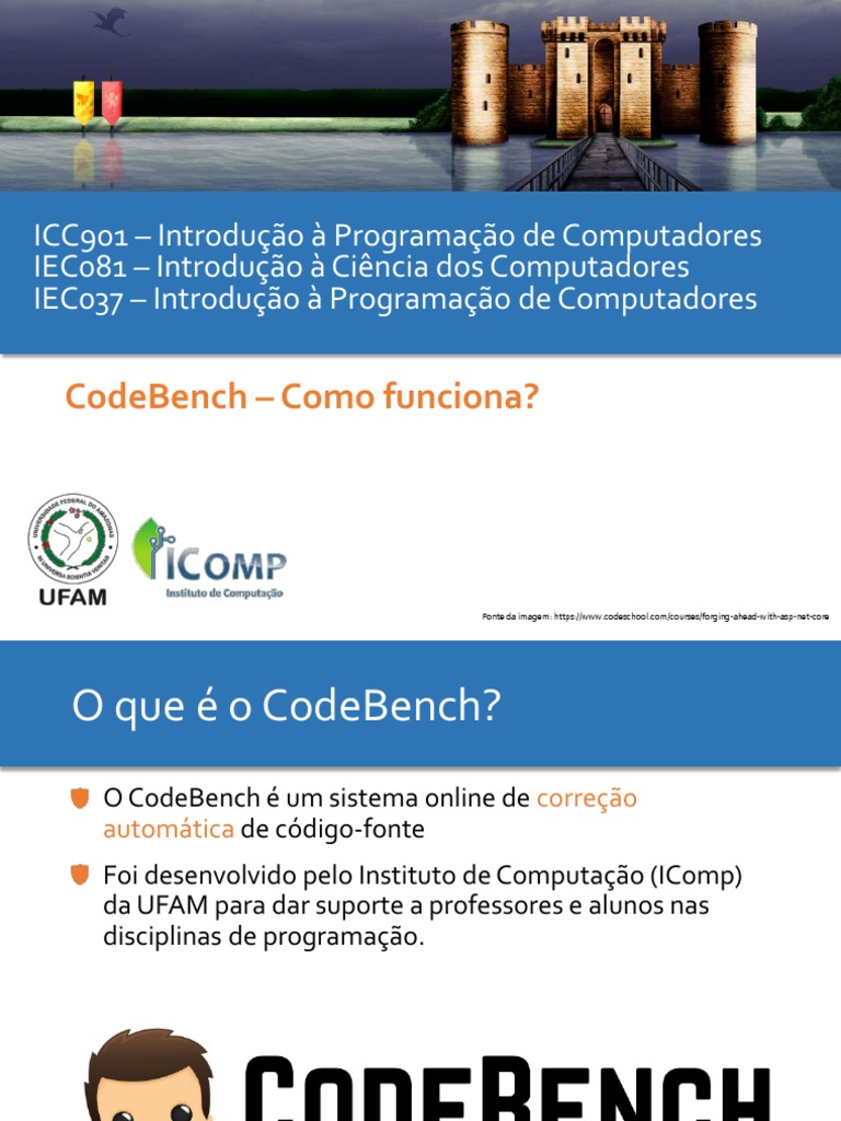 CodeBench - Como Funciona PDF | PDF | Código-fonte | Tecnologia digital