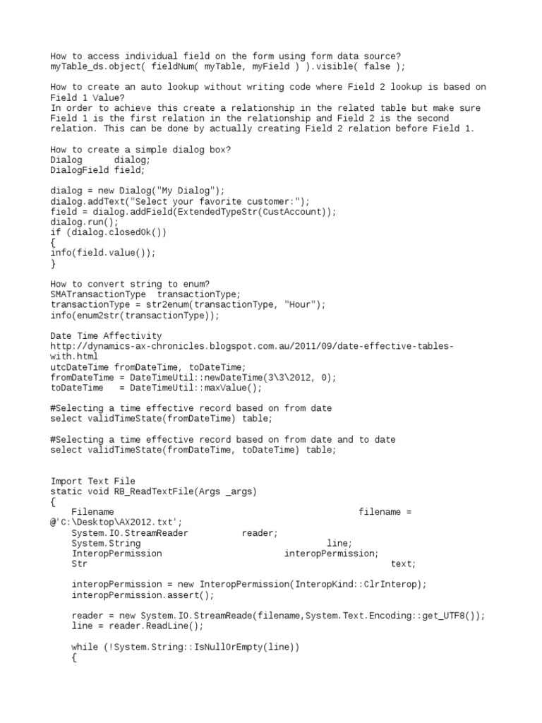 Dax | Download Free PDF | Information Technology Management | Areas Of ...