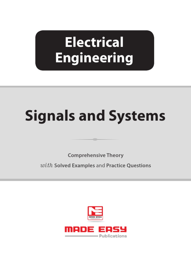 Electrical Engineering: Signals and Systems | PDF | Laplace Transform | Discrete Fourier Transform