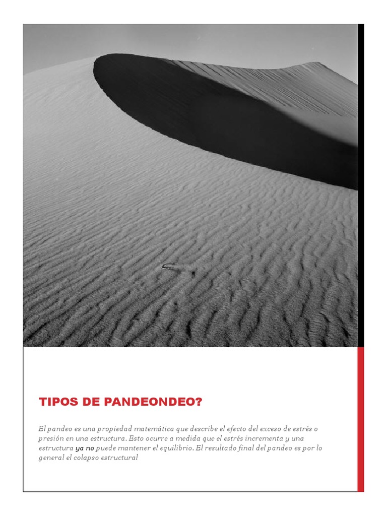 Tipos de Pandeo | PDF | Pandeo | Elasticidad (Física)