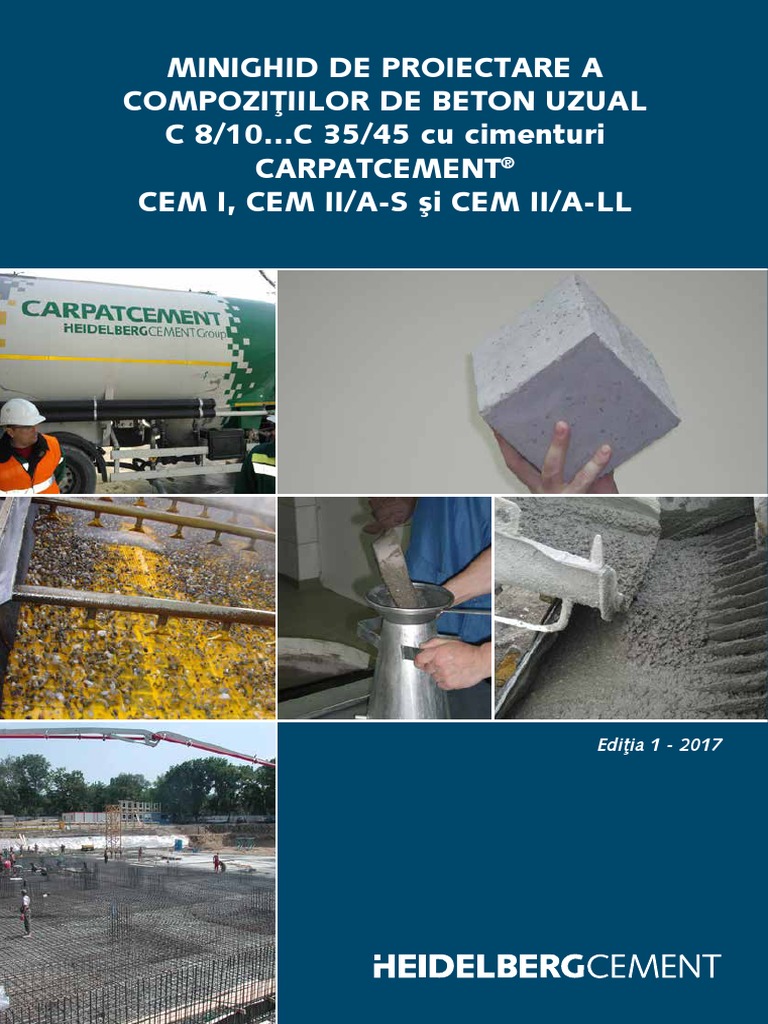 Ghid Proiectare Compoziti Beton 2017 PDF | PDF