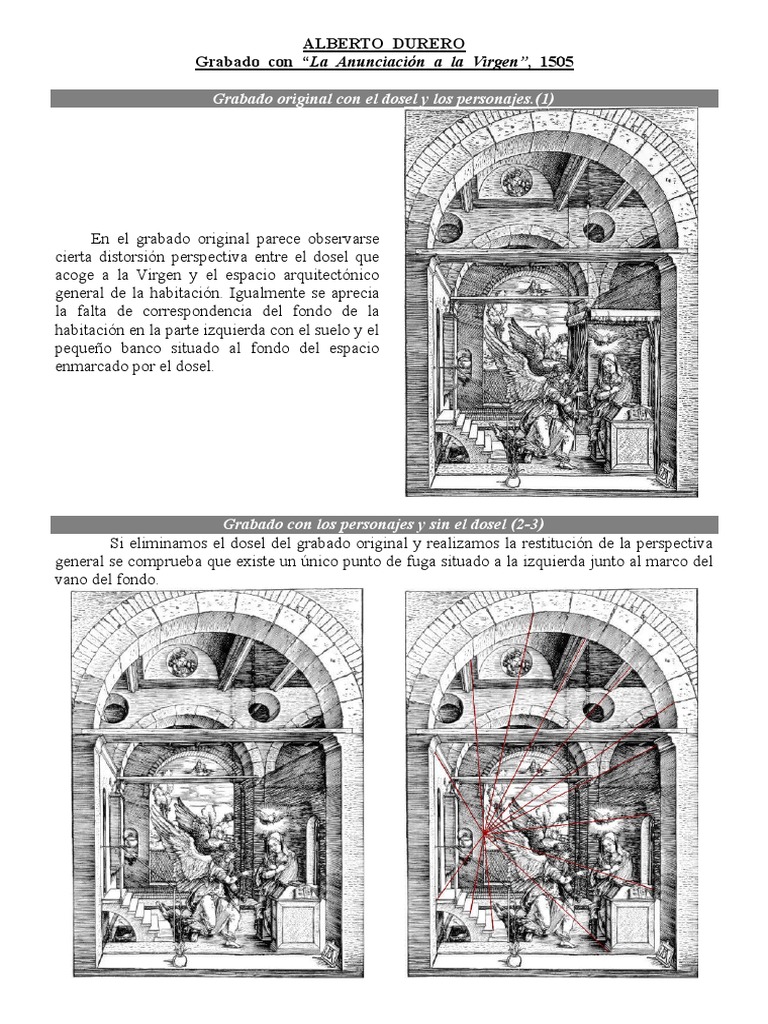 Durero | Perspectiva (Gráfica) | Matemáticas