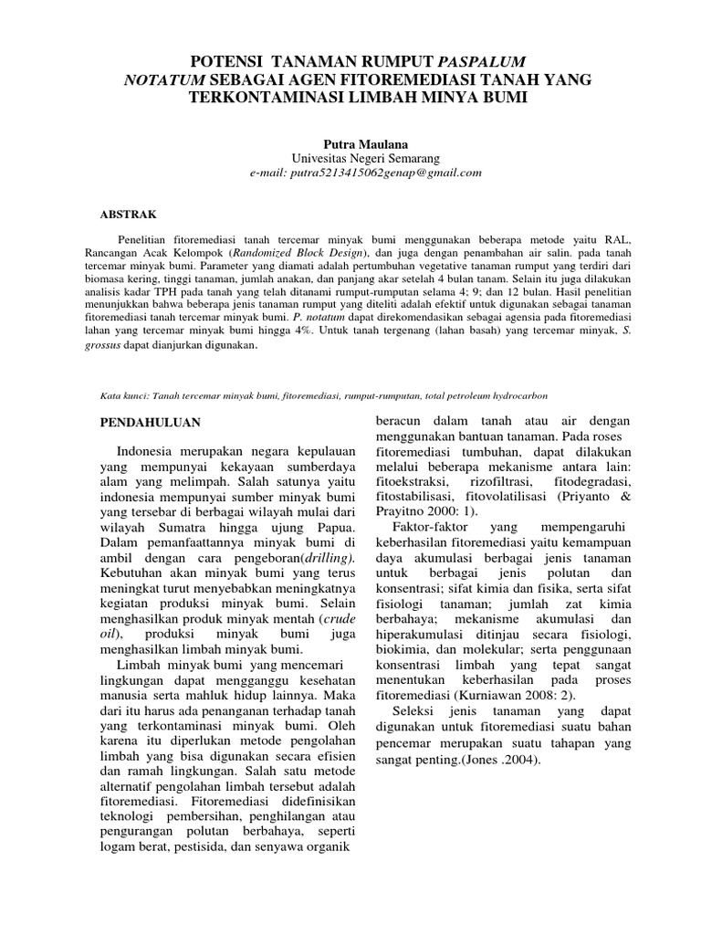 Review Jurnal Petrokimia | PDF | Griya & Taman