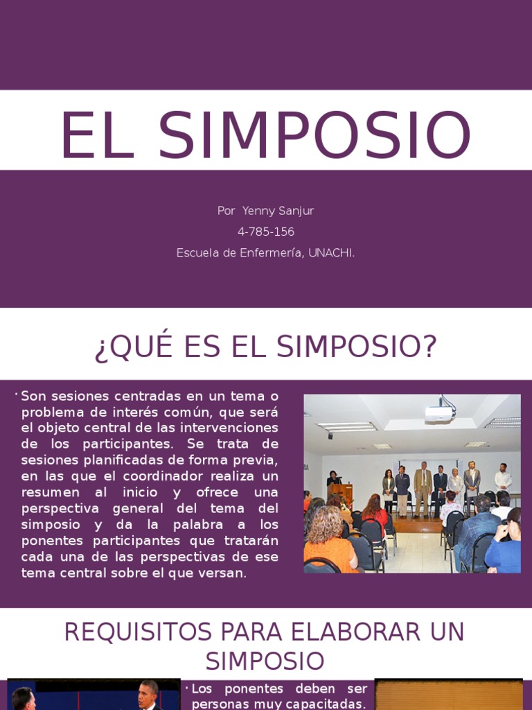 El Simposio | Descargar gratis PDF | Enfermería | Cognición