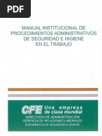 Manual de Organizacion General de Cfe Distribucion | PDF | México | Ingenieria Eléctrica