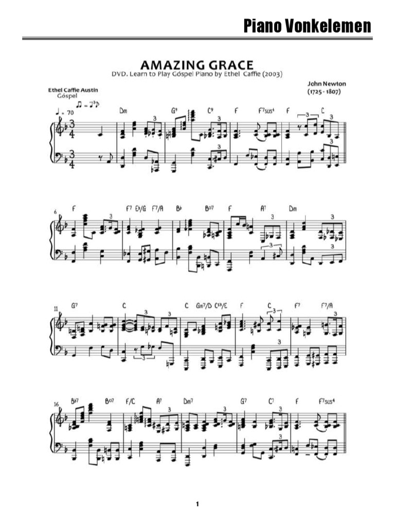 Amazing Grace - 1 PDF | PDF