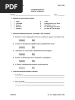 Cuestionario Cocina Internacional | PDF | Curry | Arroz