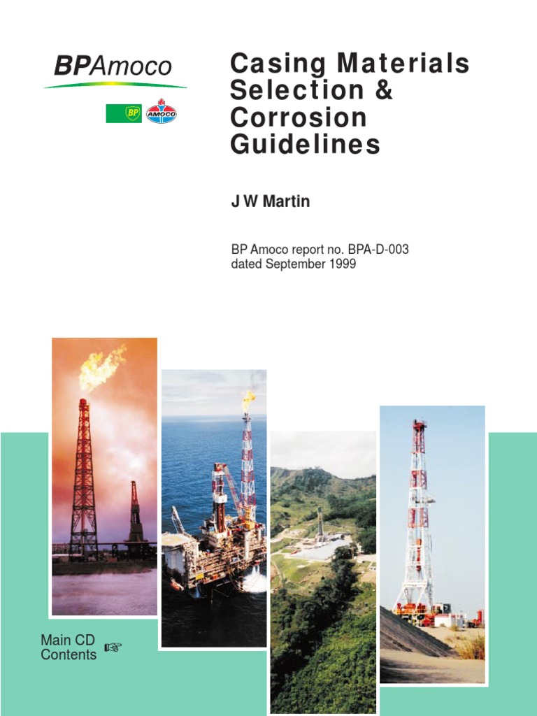 Casing Material & Corrosion Guide | PDF | Casing (Borehole) | Corrosion