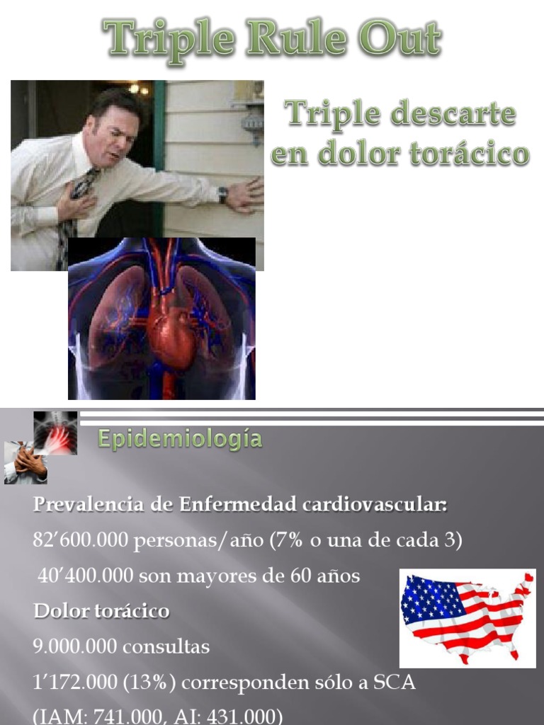 Triple Rule Out | PDF | Cardiología | Corazón