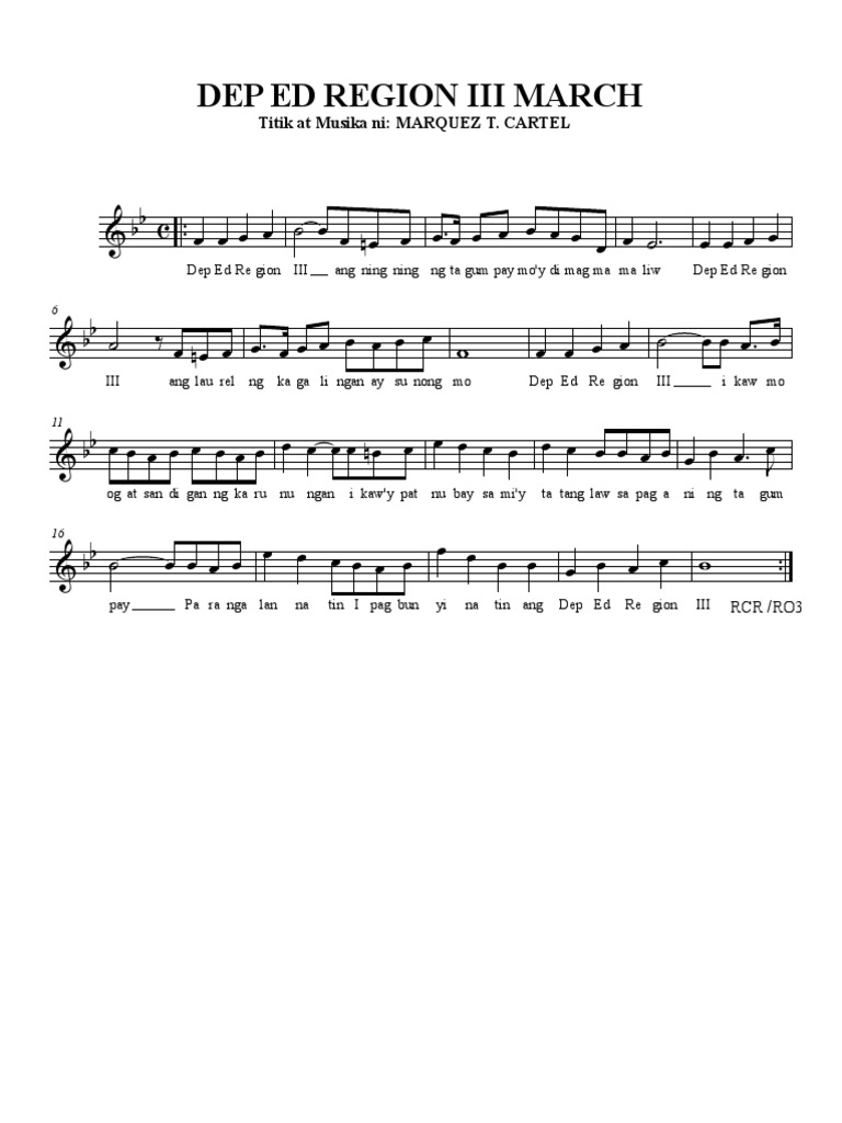 DEPED REGION 3 March | PDF