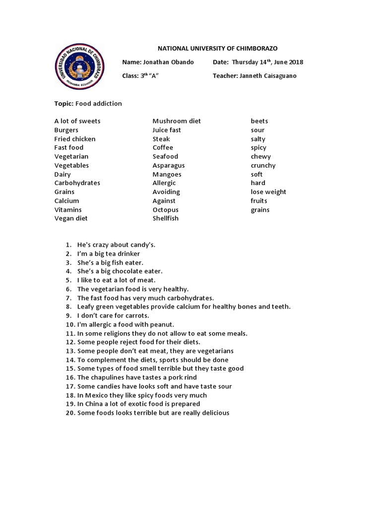 Food Addiction | PDF