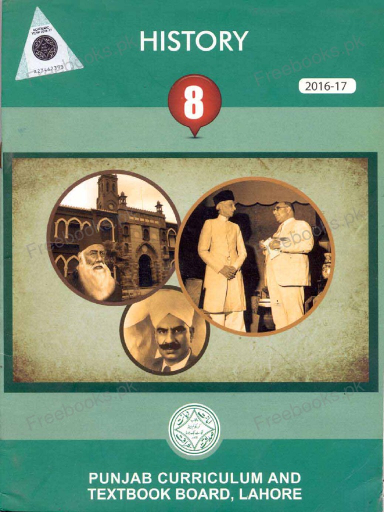 8th Class History Book Punjab Curriculum and Textbook Board Lahore | PDF