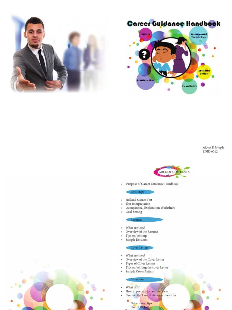 Career Guidance Handbook | PDF | Résumé
