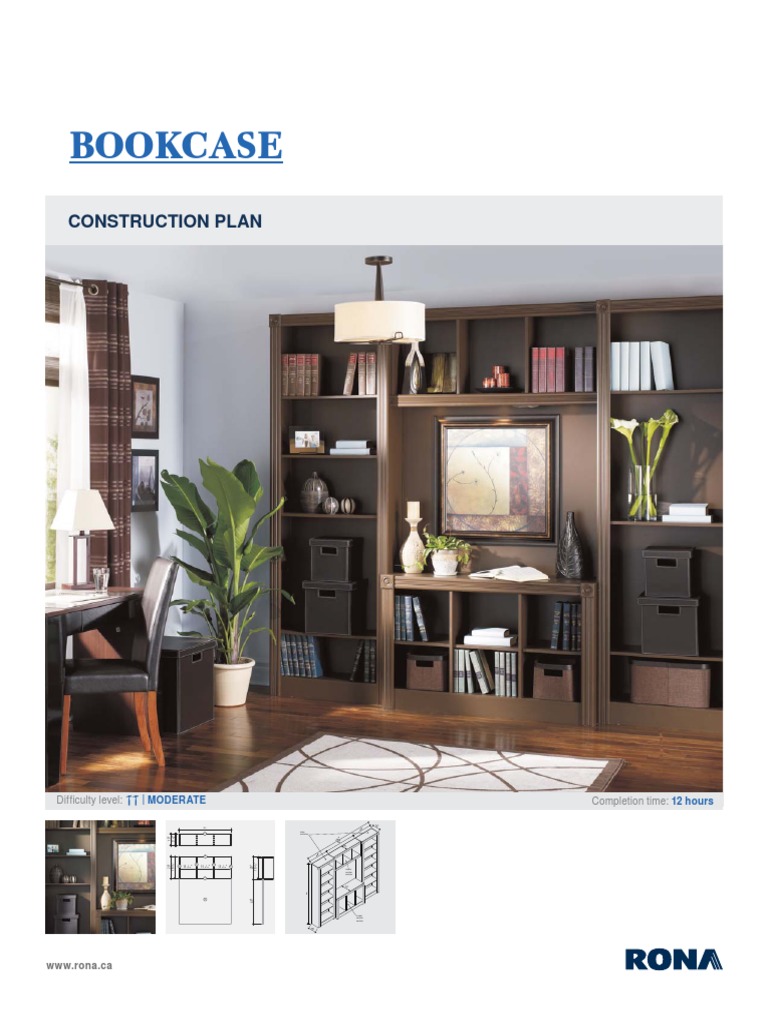 Bookcase B | PDF | Building Engineering | Crafts