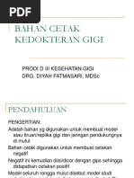 Restorasi GIC (Sifat, Bahan, Indikasi, Aplikasi) | PDF