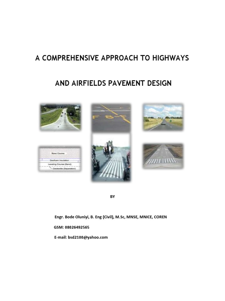 Highway and Airfield Pavement Design Guide | PDF | Road Surface ...