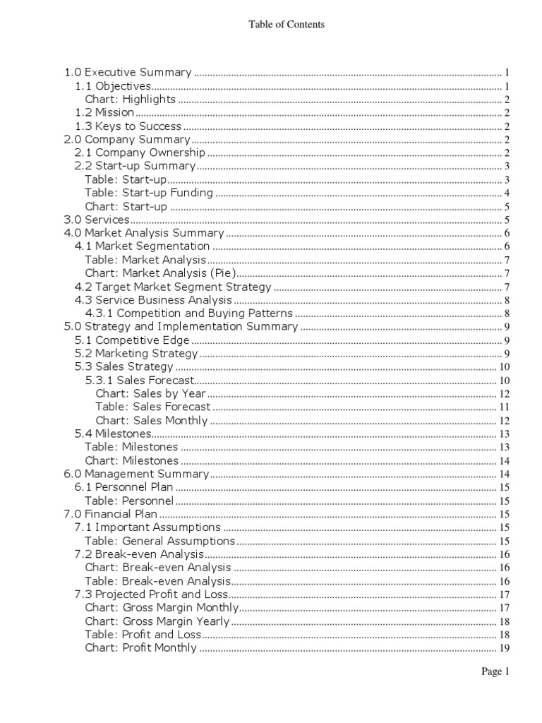 Computer Repair Business Plan | PDF | Personal Computers | Startup Company
