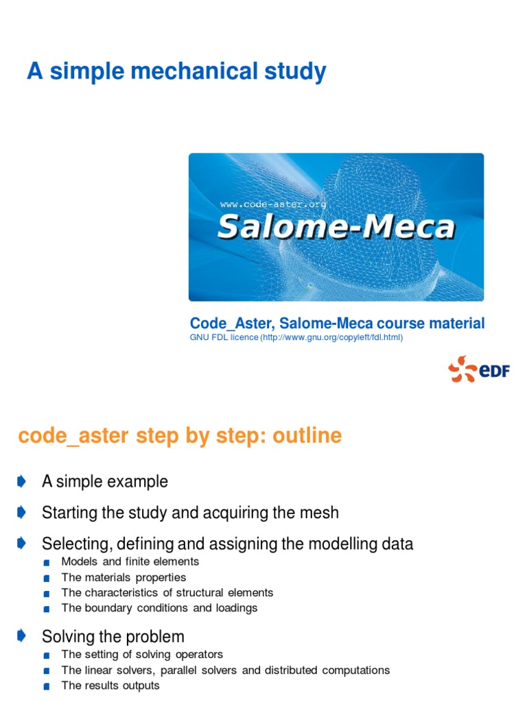 Mechanical Study Mesh Assignment | PDF | Finite Element Method | Parallel Computing
