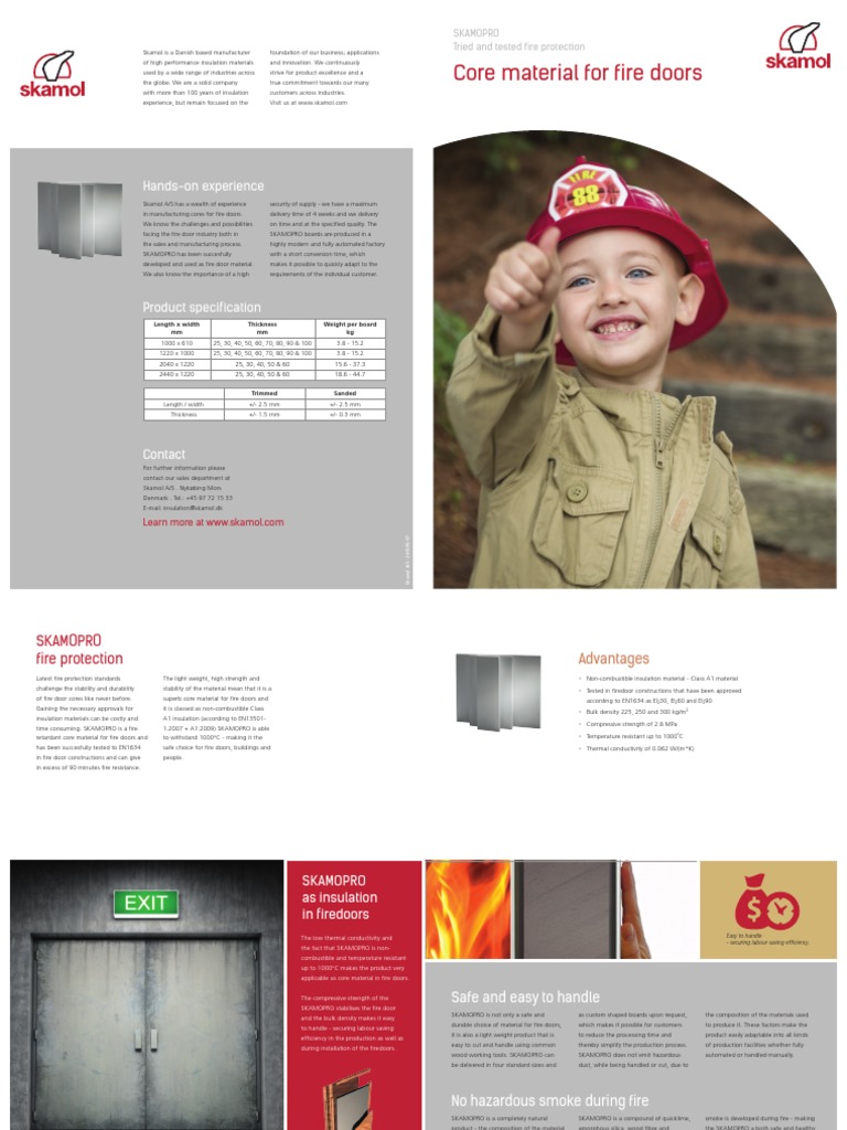Brochure Firedoors en | PDF | Fires | Door