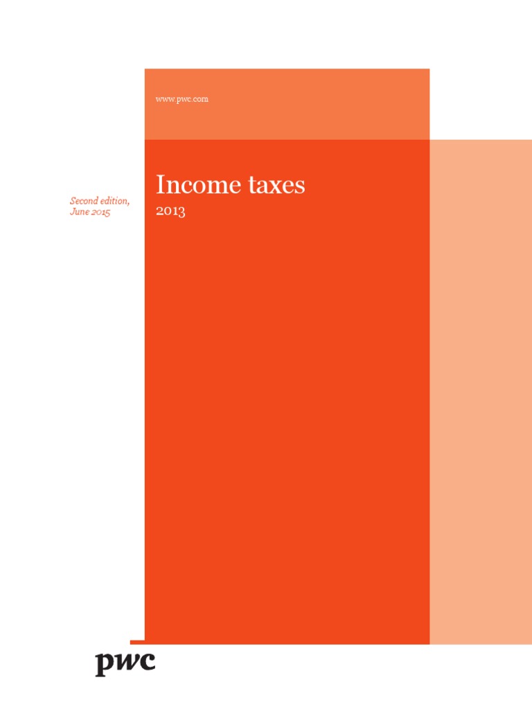 Guide To Accounting For Income Taxes (PWC - 2nd Edition 2015) | PDF ...